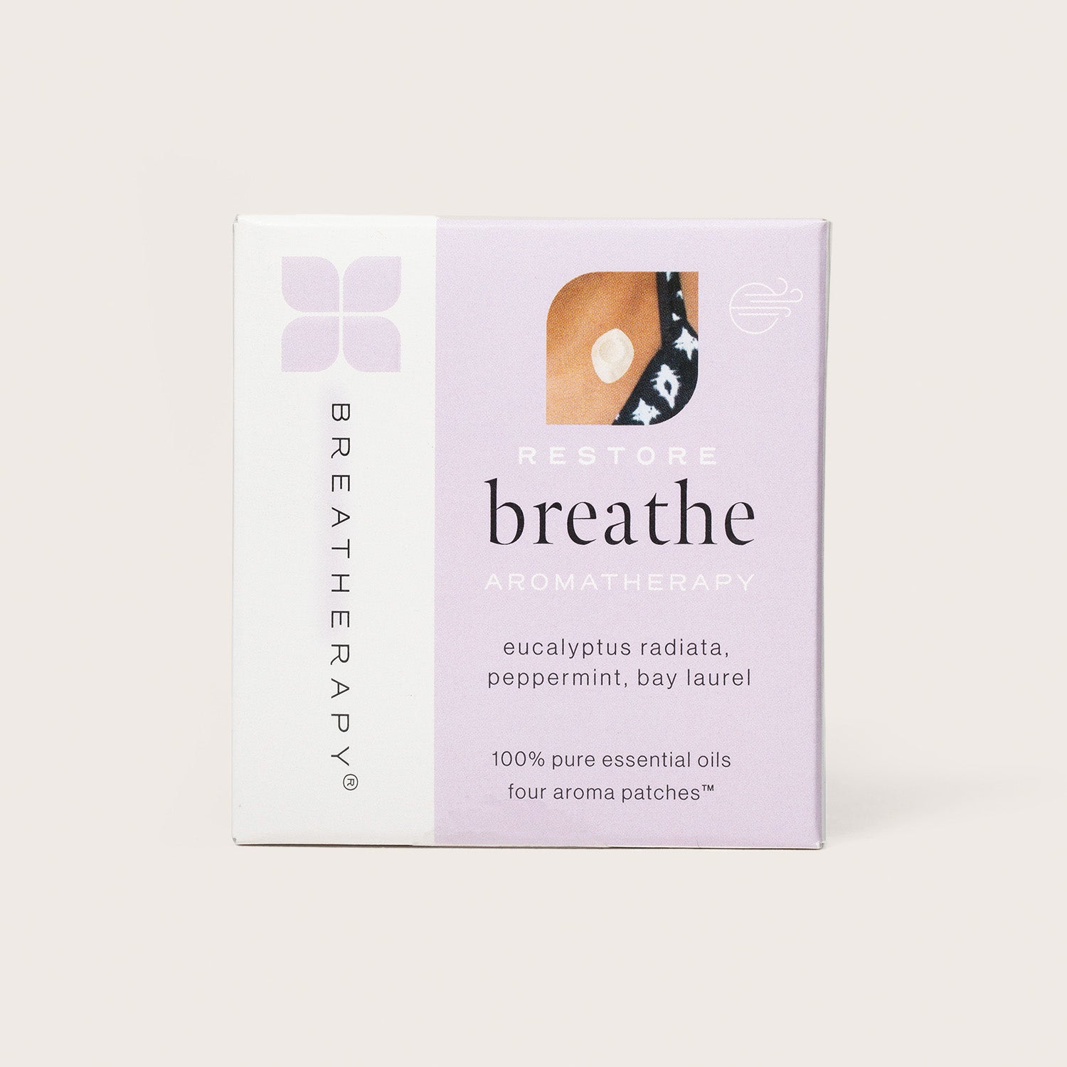 Breathe Aromatherapy Patch 4-Count Box Essential Oil Aroma Patch for ...