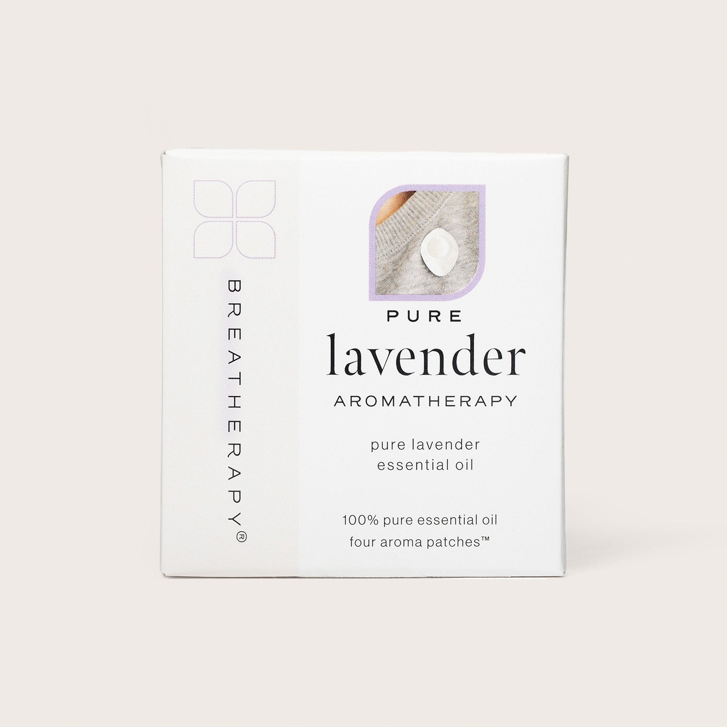 Lavender Aromatherapy Patch 4-Count Box of Essential Oil Aroma Patches ...